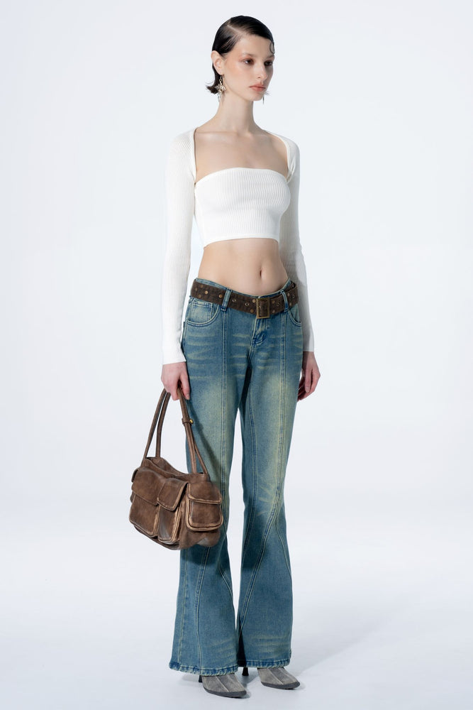 Luelle Top - White – THE KRIPT